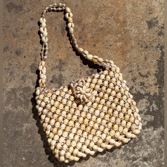 Wolf & Gypsy | Bags | Vintage Handmade Shell Purse | Poshmark